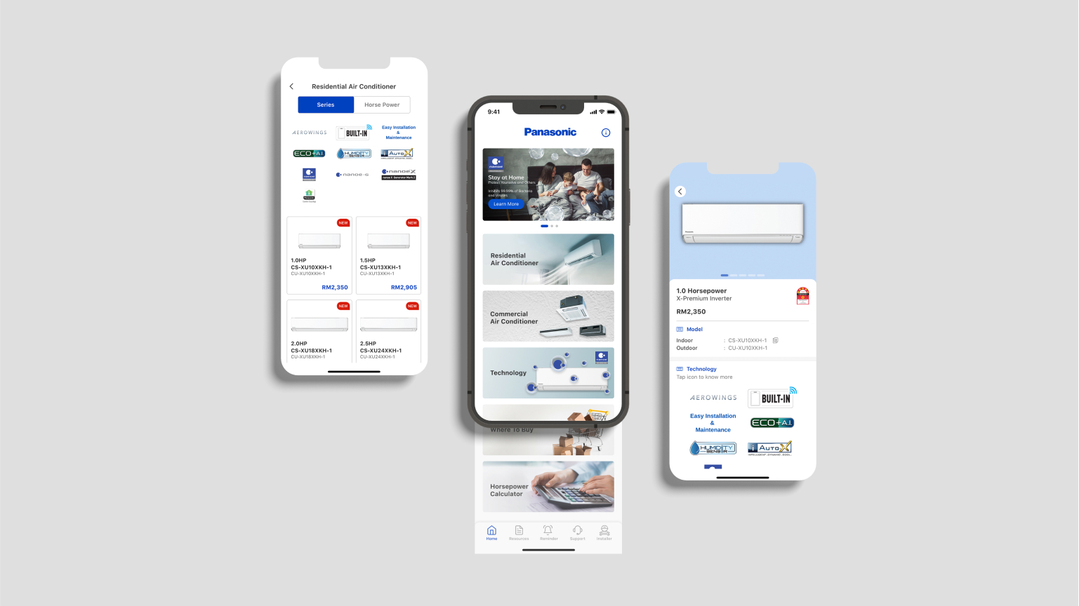 Panasonic Malaysia Air Conditioner App – Red Ant Technology